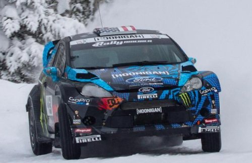 The first video of Ken Block's new Hoonigan Racing Division Fiesta in ...